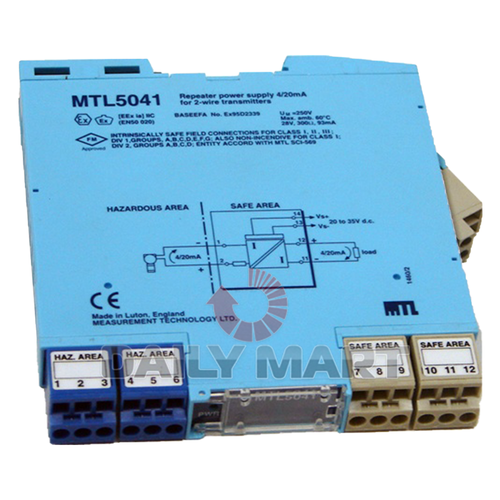 New In Box MEASUREMENT TECHNOLOGY Ltd MTL MTL5041 Safety Barrier | eBay