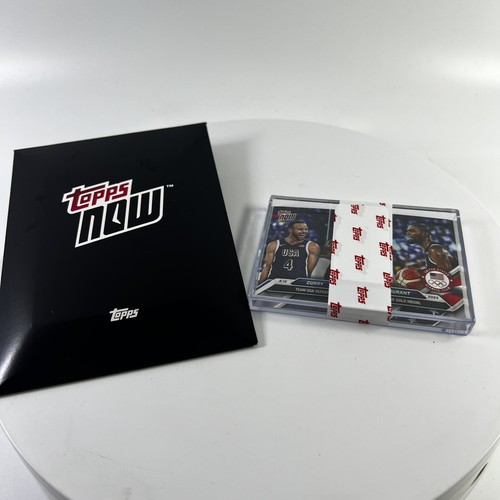2024 Topps Now Team USA Olympics Steph Curry LeBron James Kevin Durant ...