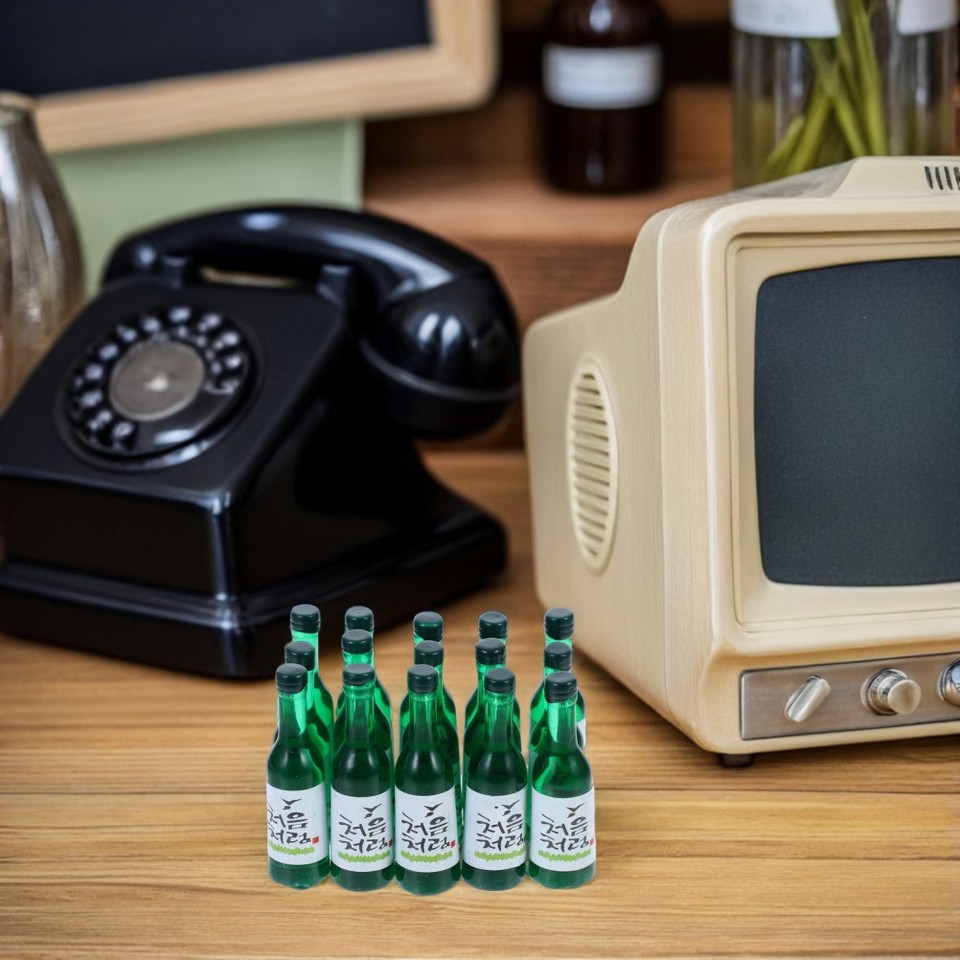 15 Pcs Bottles Mini Make It Wine Miniature Soju with Lids | eBay Australia