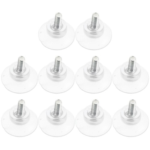 10 Pcs Glass Anti-slip Mat Small Suction Cups for Spacers Table Heavy ...