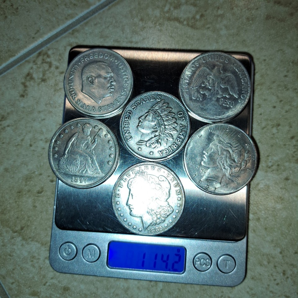 Lot of 6 old coins Collectibles 1800s Era Mix Coins Mix Years Check ...