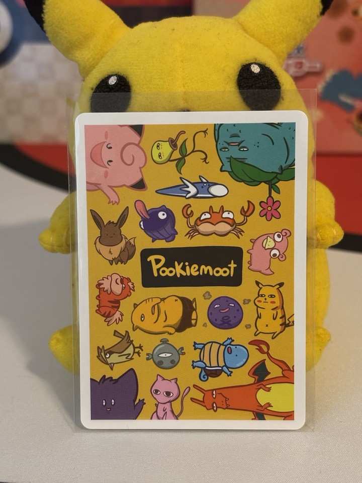 Near Mint Pookiemoot Clitfable Clefable #0036 Derp Pokemon Fan Art Card ...