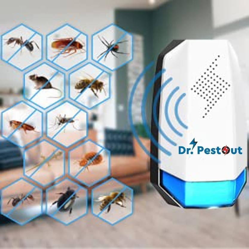 Ultrasonic Electric Repellent Machine to Repel Lizard, Rat, Cockroach ...