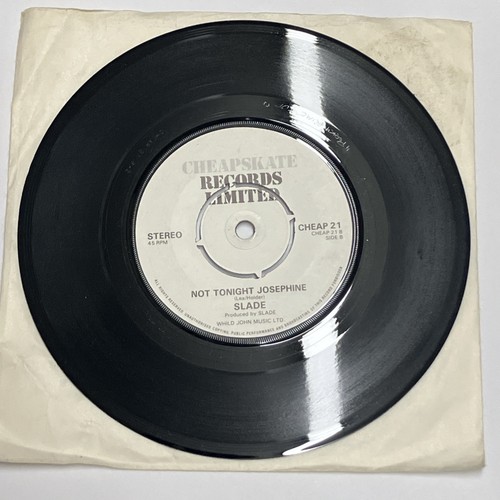 Slade – Wheels Ain't Coming Down - 1981 Cheapskate Records 7" Vinyp ...