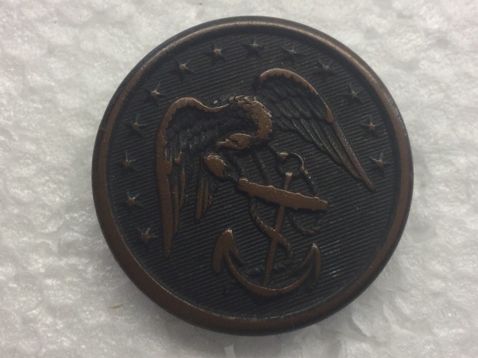 Civil War Era Navy Coat Or Cuff Button W. H. Horstmann And Co ...