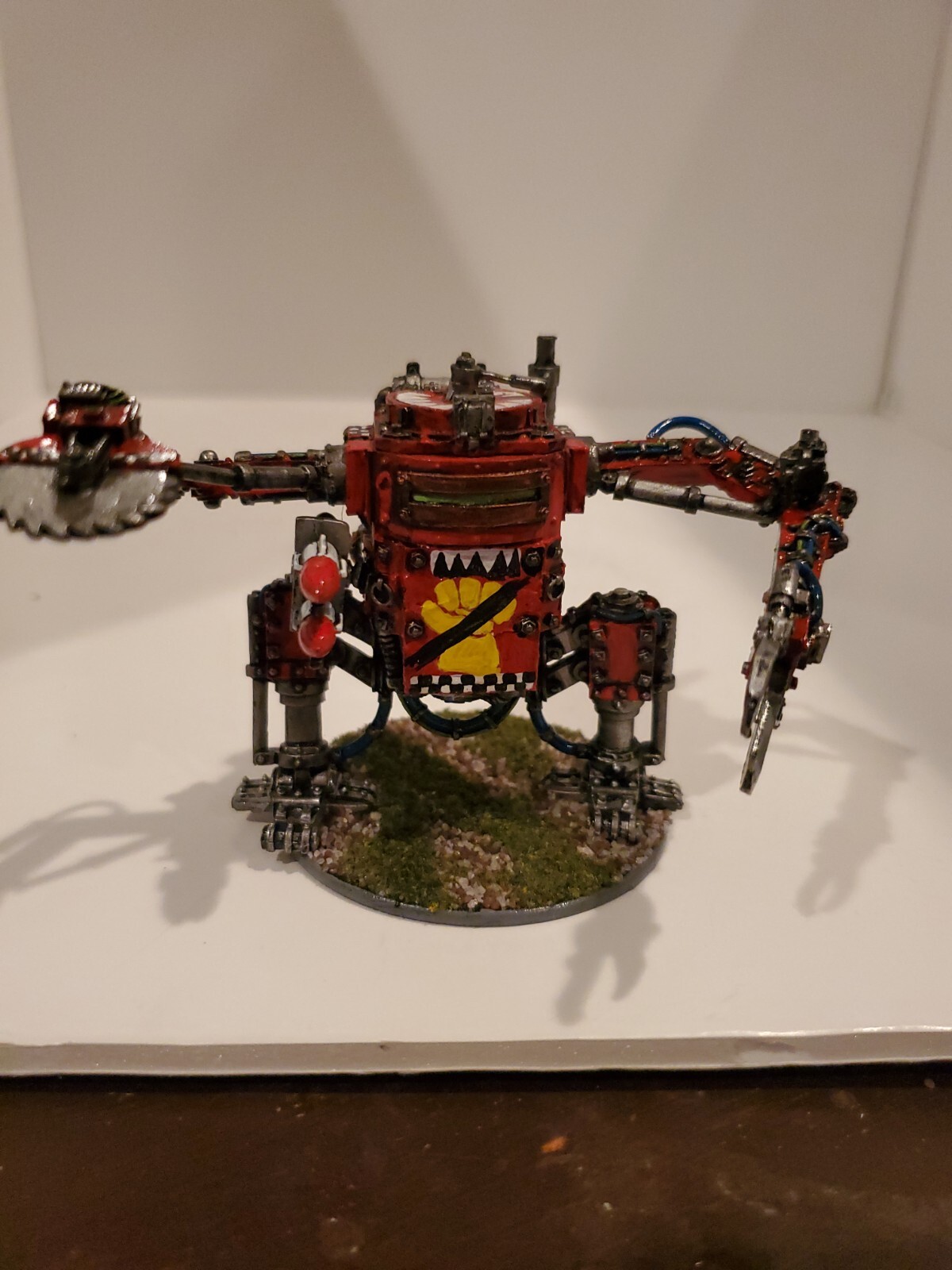 40k Orks Deff Dread Games Workshop semi pro Painted OOP Metal | eBay