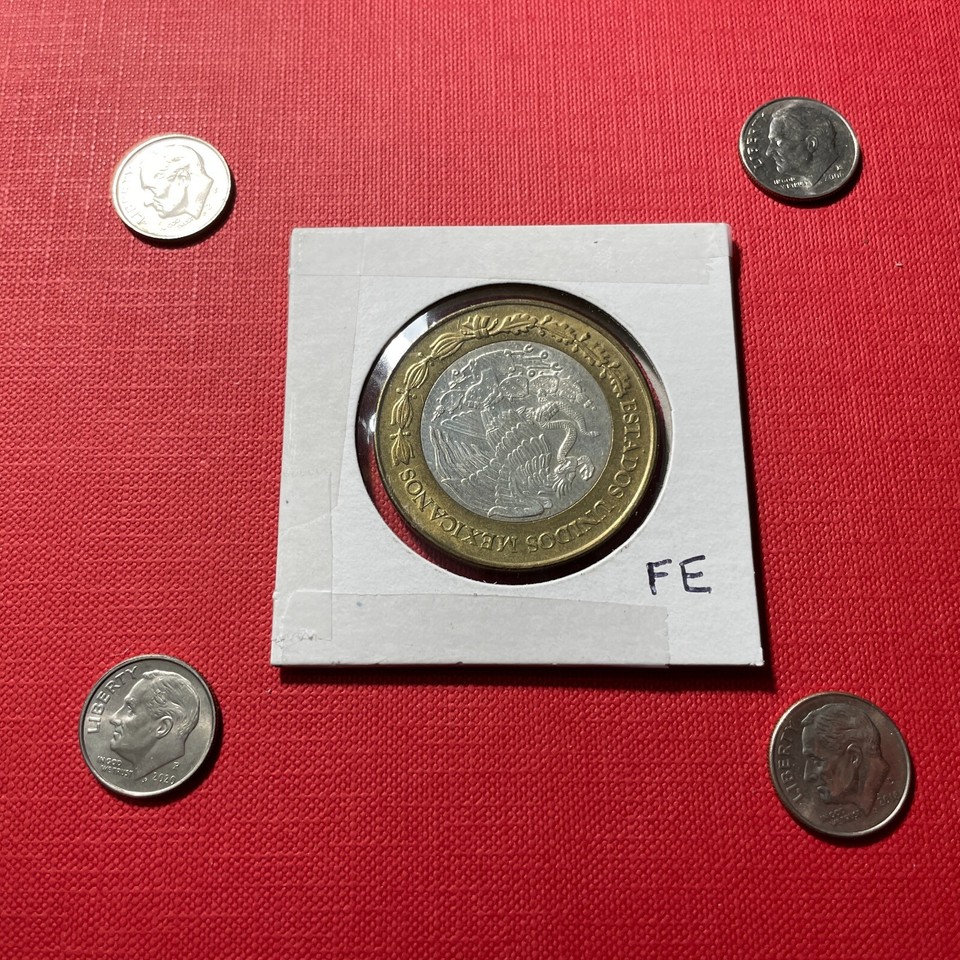 💰1/2 Troy oz Silver Rare Mexican Coin $100 Pesos 2003 KM#690 Mexico ...
