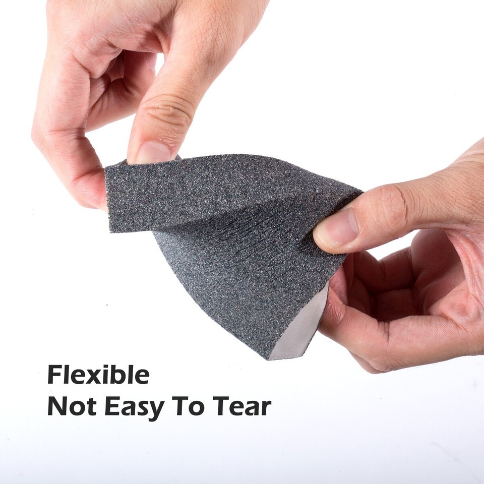 6PCS Drywall Foam Sanding Sponge Blocks Set Wet Dry Sand Paper Lot 60 ...