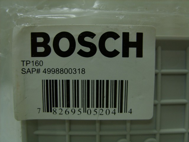 Bosch Security TP160 Trim Plate for Ds150 and Ds160 Detector for sale ...