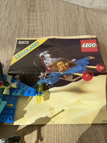 Vintage LEGO 6872 Space Xenon X-Craft Lunar Patrol Complete w ...