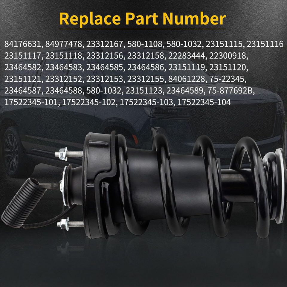 Pair Front Shock Struts Assys Fit Escalade Tahoe Yukon Denali MagneRide ...