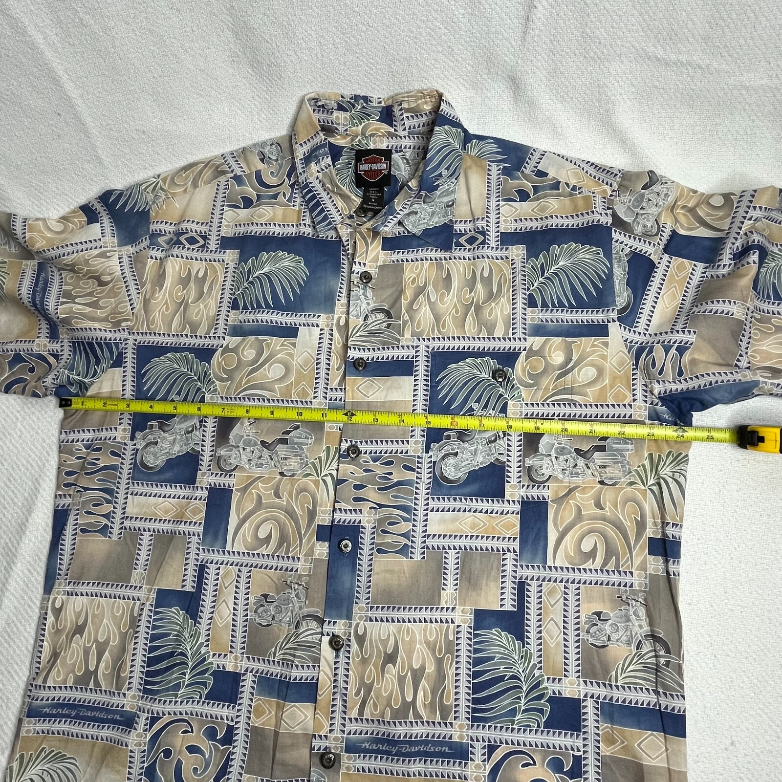 Harley Davidson Geometrical Pattern and Motorcycle Pr… - Gem