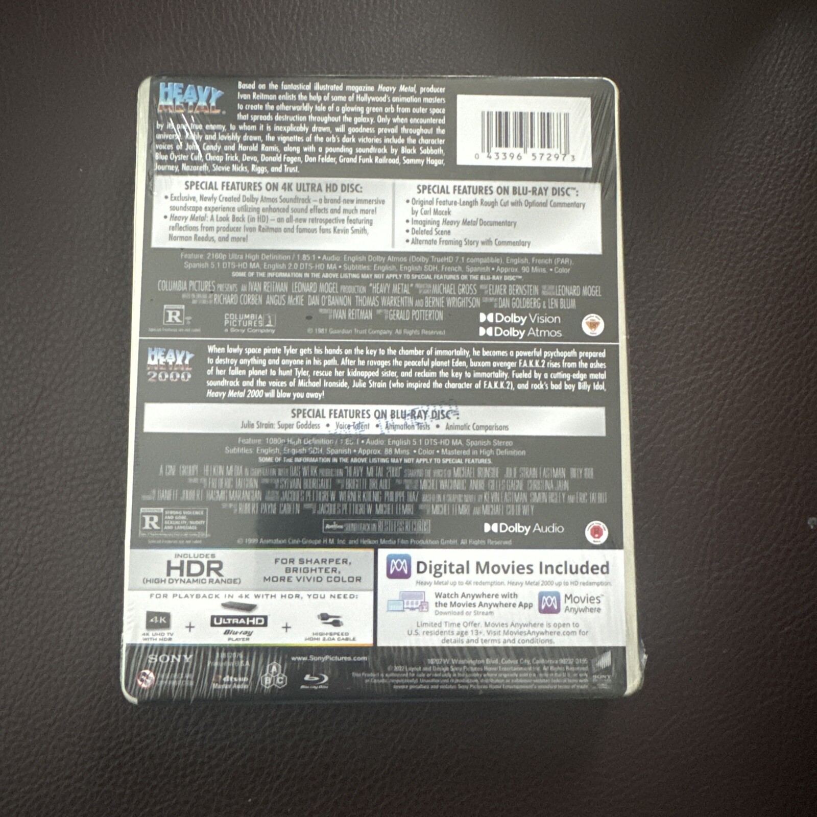 Heavy Metal / Heavy Metal 2000 (Limited Edition 2-Movie Collection ...