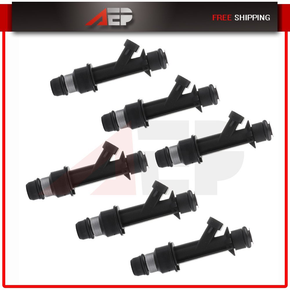 6x Fuel Injectors For Isuzu Amigo Acura SLX 1999 1998 Isuzu Rodeo 2004 ...