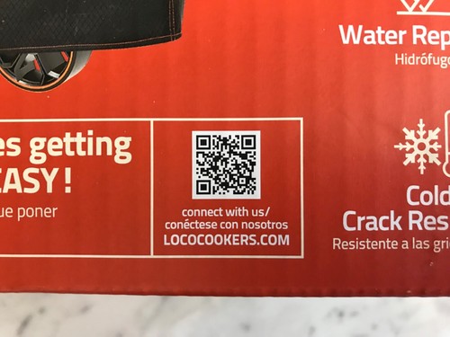 READ LOCO Griddle Grill Cover 26" With Zippered Back and Rip Resistant ...