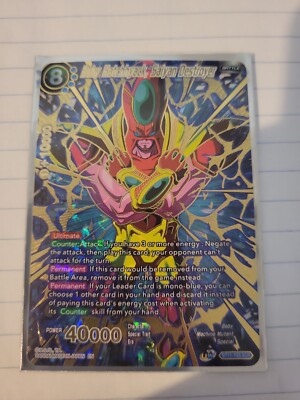 Baby Hatchhyack, Saiyan Destroyer BT11-153 SCR Dragon Ball Super TCG ...