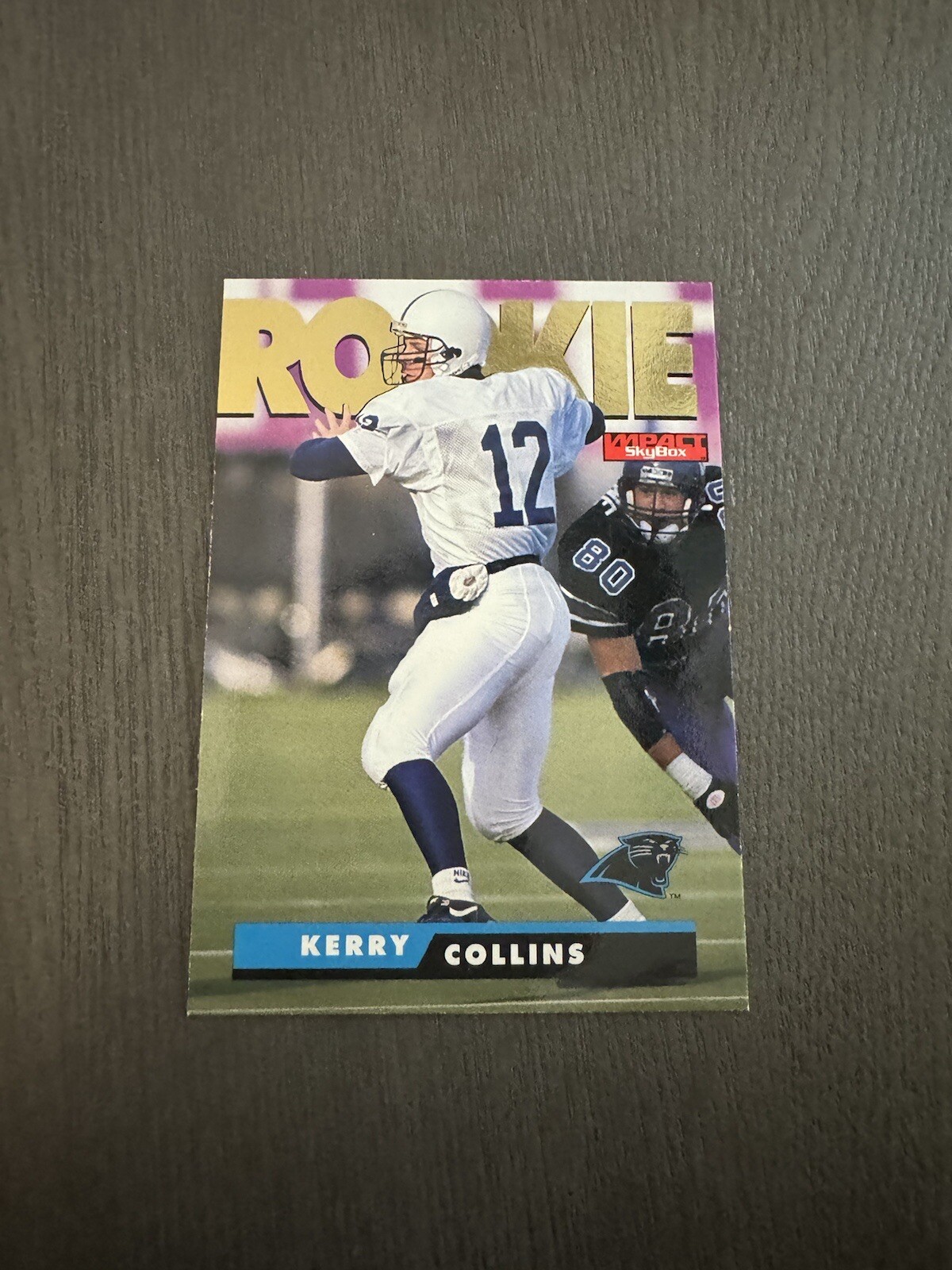 1995 Skybox Impact #173 KERRY COLLINS Carolina Panthers Rookie Football ...