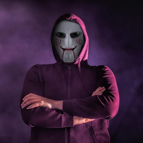 Saw Jigsaw Mask For Party /Cosplay/ Fancy Dress Saw Jig Saw | eBay UK