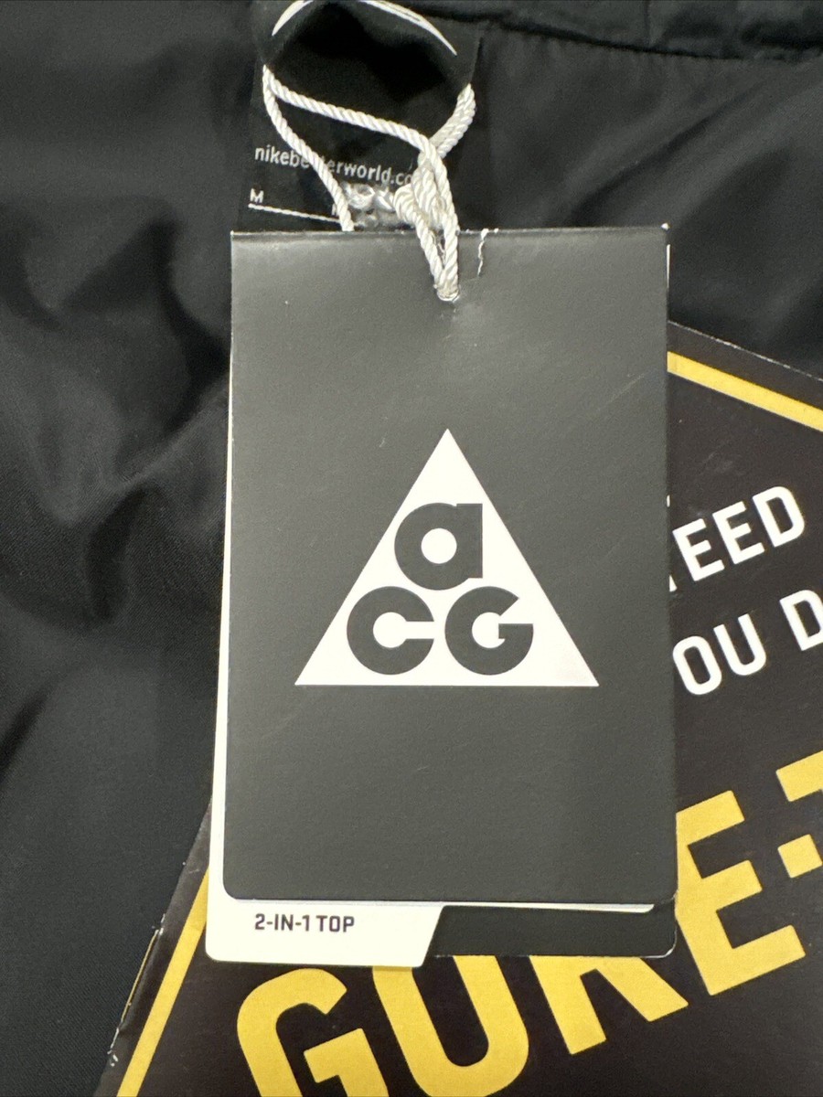 Acronym Nike Lab ACG 2 in 1 GORE TEX Jacket Men's Medium M Acronym Nike Lab ACG 2 in 1 GORE TEX Jacket Men's Medium M