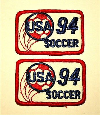 2 USA Soccer Team Club Tournament Patch New NOS 1994 | eBay