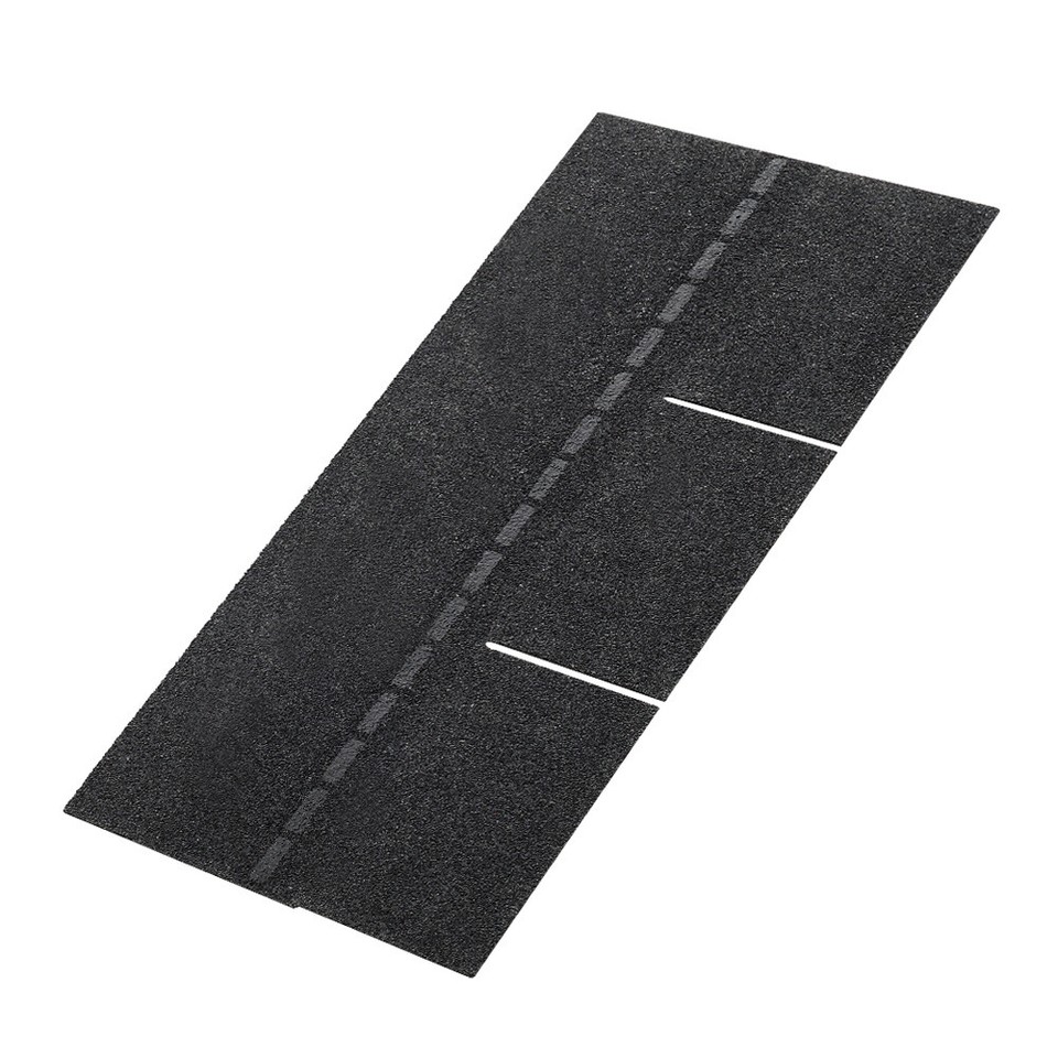 18pcs Felt Shingle Asphalt Roof Ridge Hip Shingles Tiles Self Adhesive ...