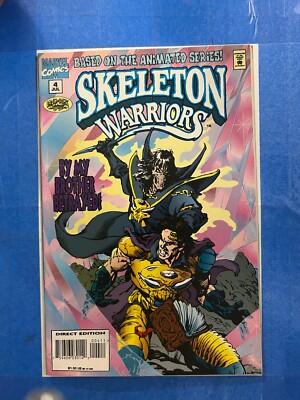 Skeleton Warriors #4 Marvel comics 1995 direct | Combined Shipping B&B ...