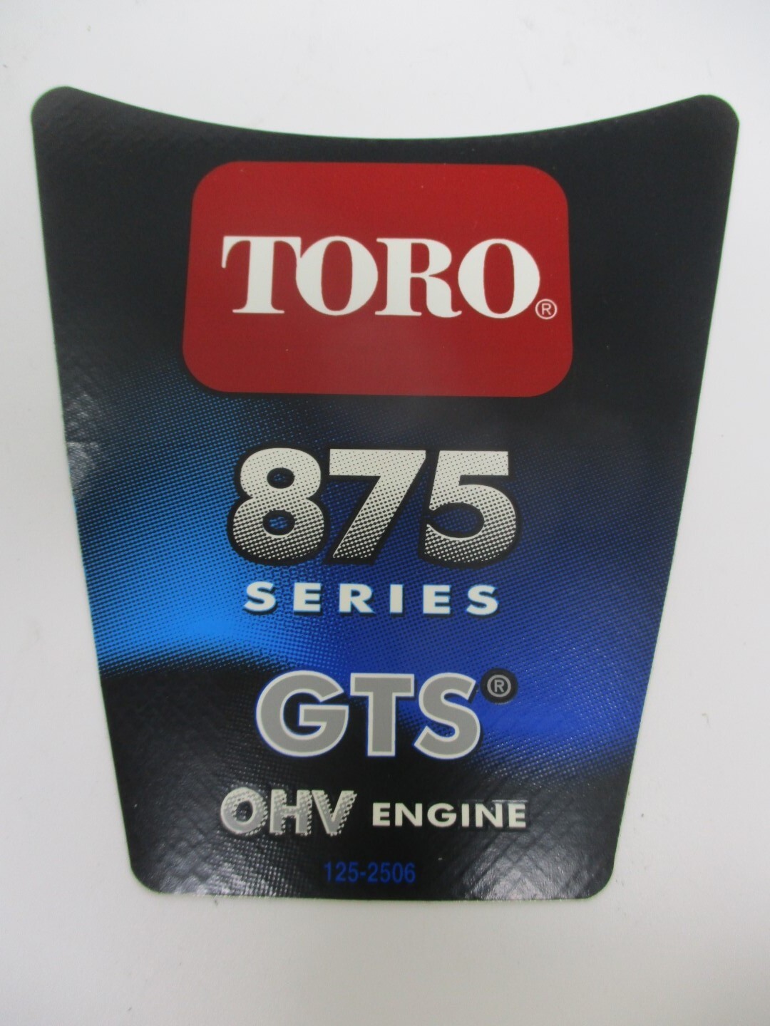 Genuine Toro 125-2506 Decal Walker Engine Shroud Recycler Lawn Mower ...