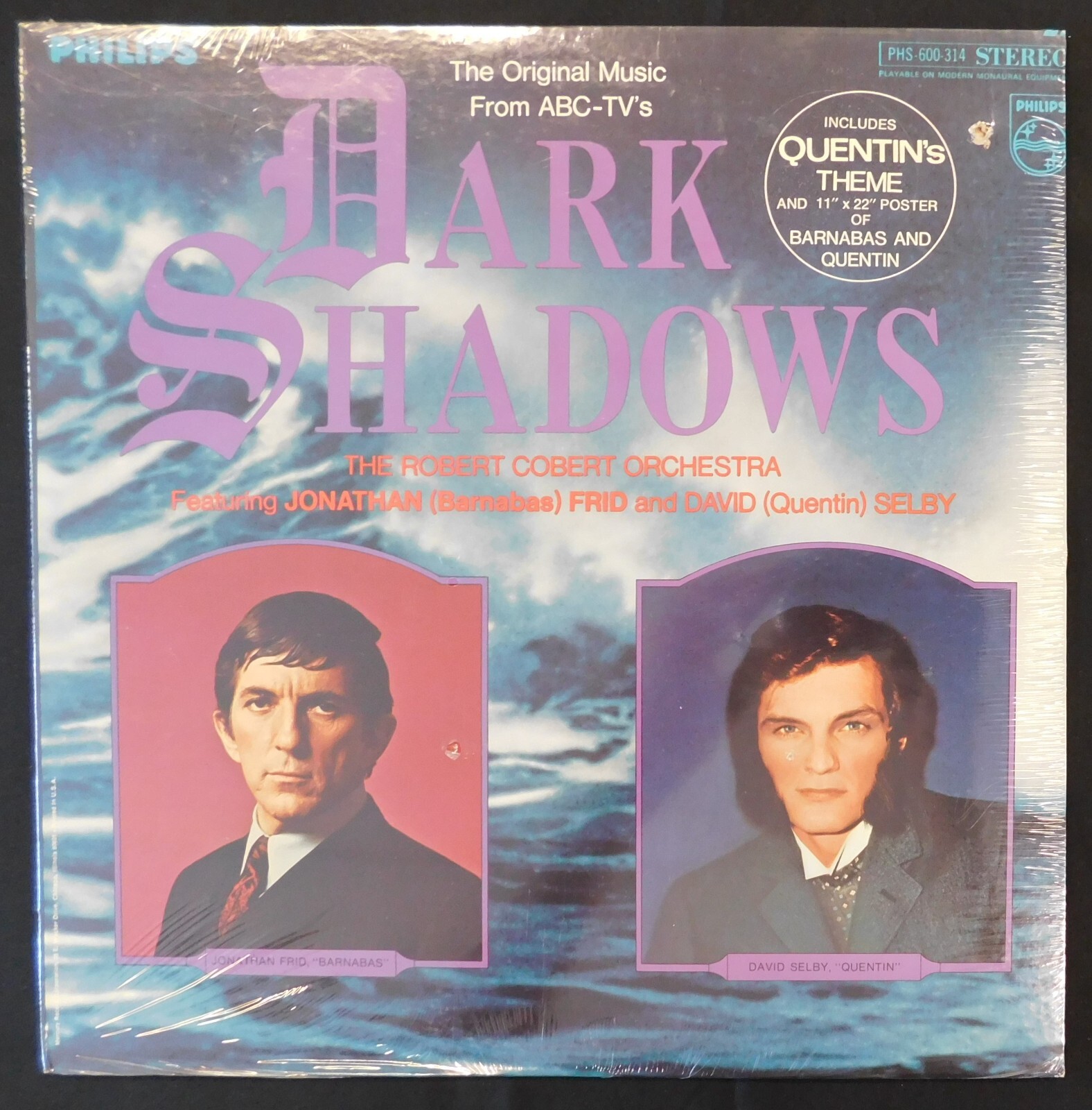 Dark Shadows Soundtrack - Robert Cobert - Original Vinyl Album LP ...