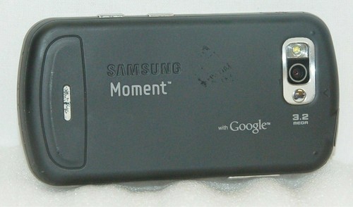 Samsung Moment SPH-M900 Android Sprint 3G Cell Phone BLACK slider ...