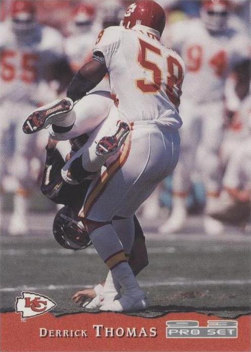 1993 Pro Set Derrick Thomas #201 for sale | eBay