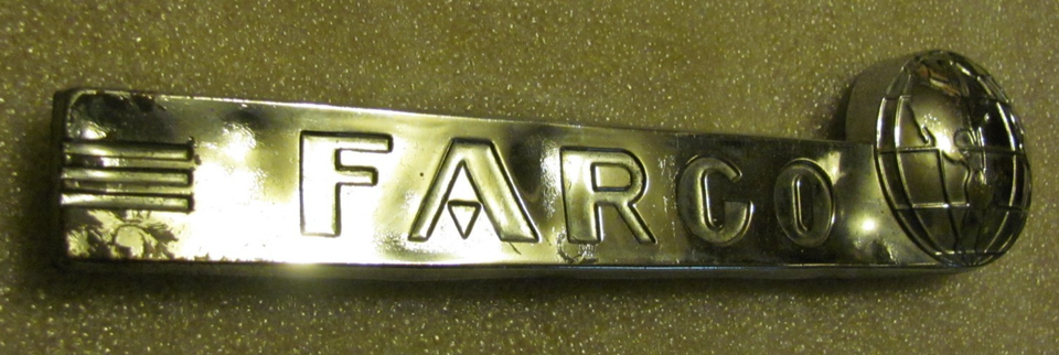 1940s - 1950s DODGE FARGO TRUCK GLOBE HOOD EMBLEM BADGE GENUINE ...