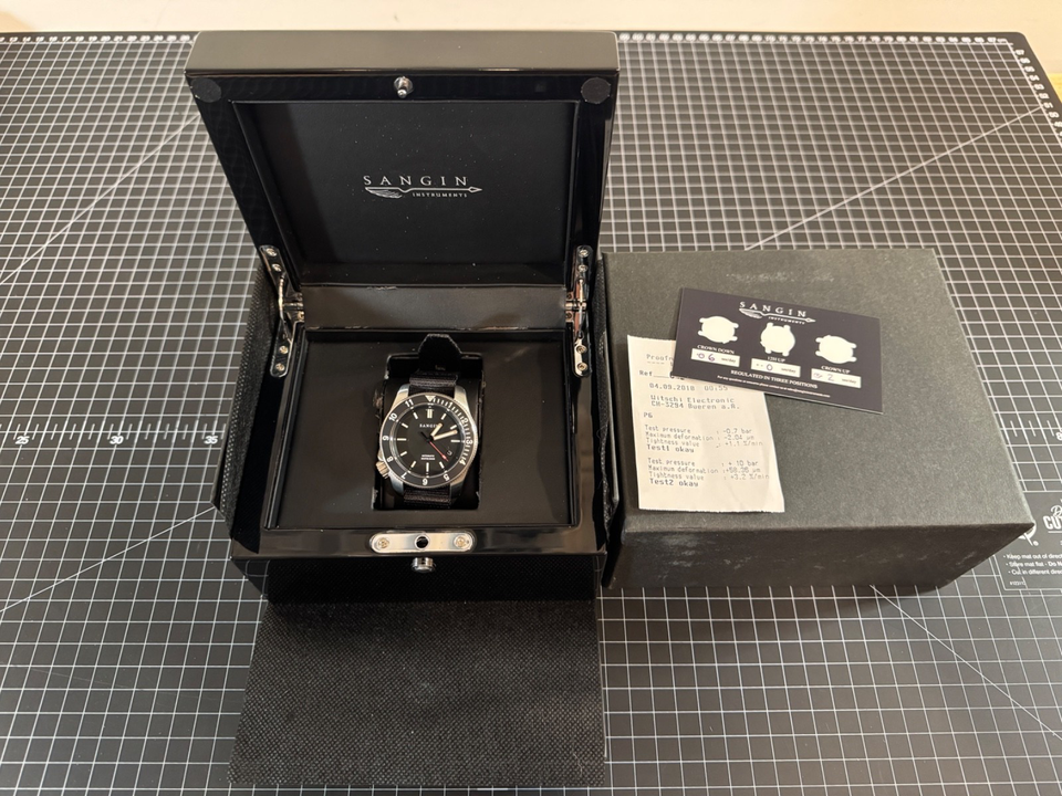 Sangin Instruments Atlas Automatic Watch - First Edition | eBay