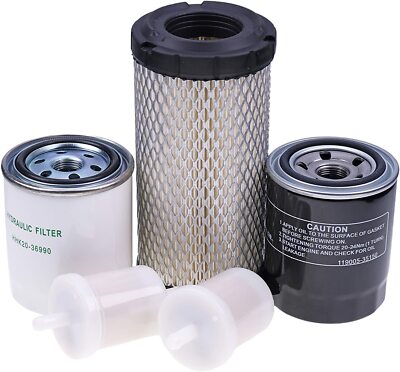New Filter Kit for Kubota BX2200D BX22D BX23D BX2660D BX2670 ZD25F ZD28 ...