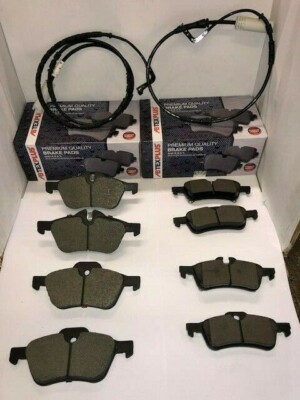 Front and Rear Brake Pads Fits Mini R50 R52 R53 2001-2006...Inc Wire ...