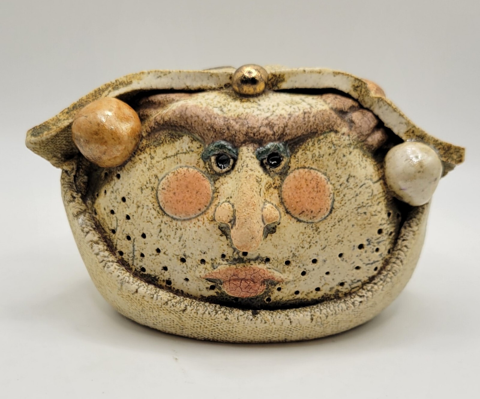 Dane Burr Pottery Sculpture Shaker Weight | eBay