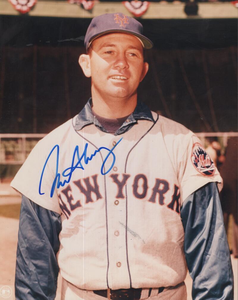 NORM SHERRY NEW YORK METS SIGNED AUTOGRAPHED 8X10 PHOTO W/ COA | eBay