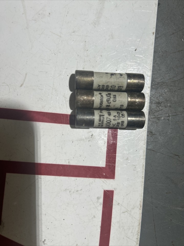 Ferraz D330007 Protistor Fuse, 5Amp, 660Vac - lot of 3 | eBay