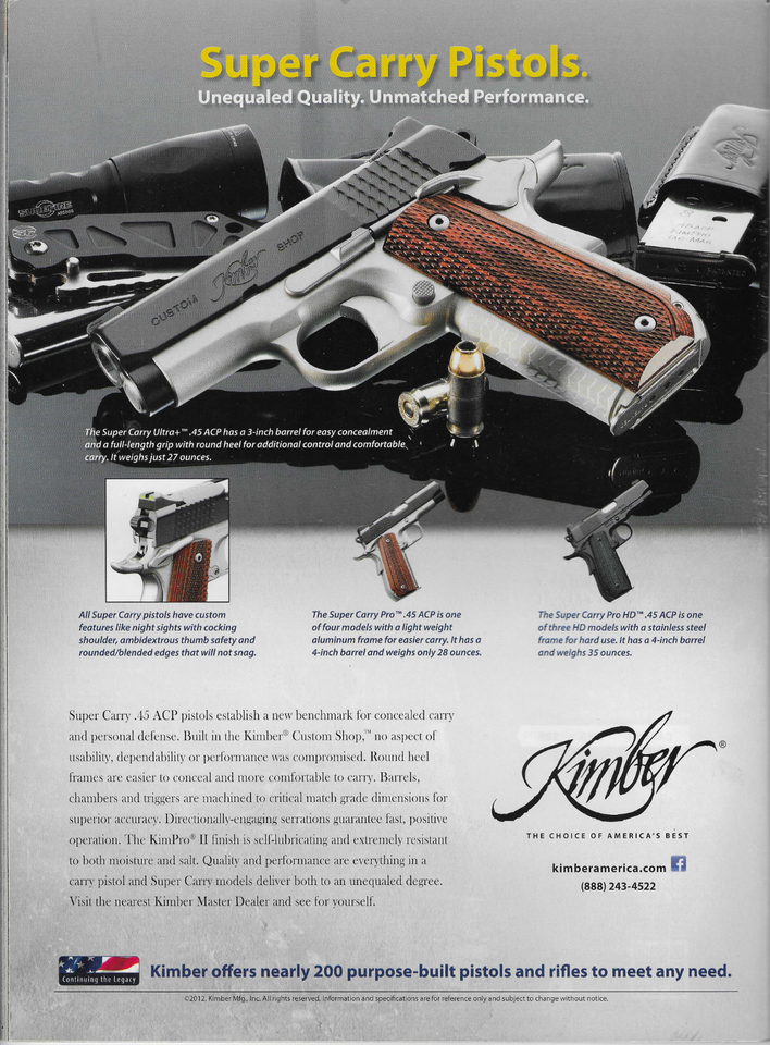 Combat Handguns Magazine Aug 2014 Vol 35 No 5 Wilson Combat Hackathorn ...