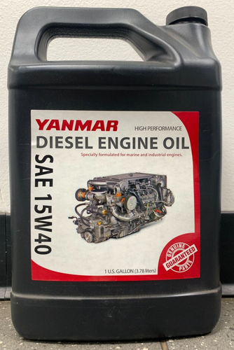 Yanmar SAE 15W40 High Performance Diesel Engine Oil (1 U.S. Gallon ...