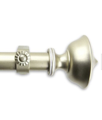 Rod Desyne DP100-64-993 1" Single Rod 120-170in Light Gold W/ Leopold ...