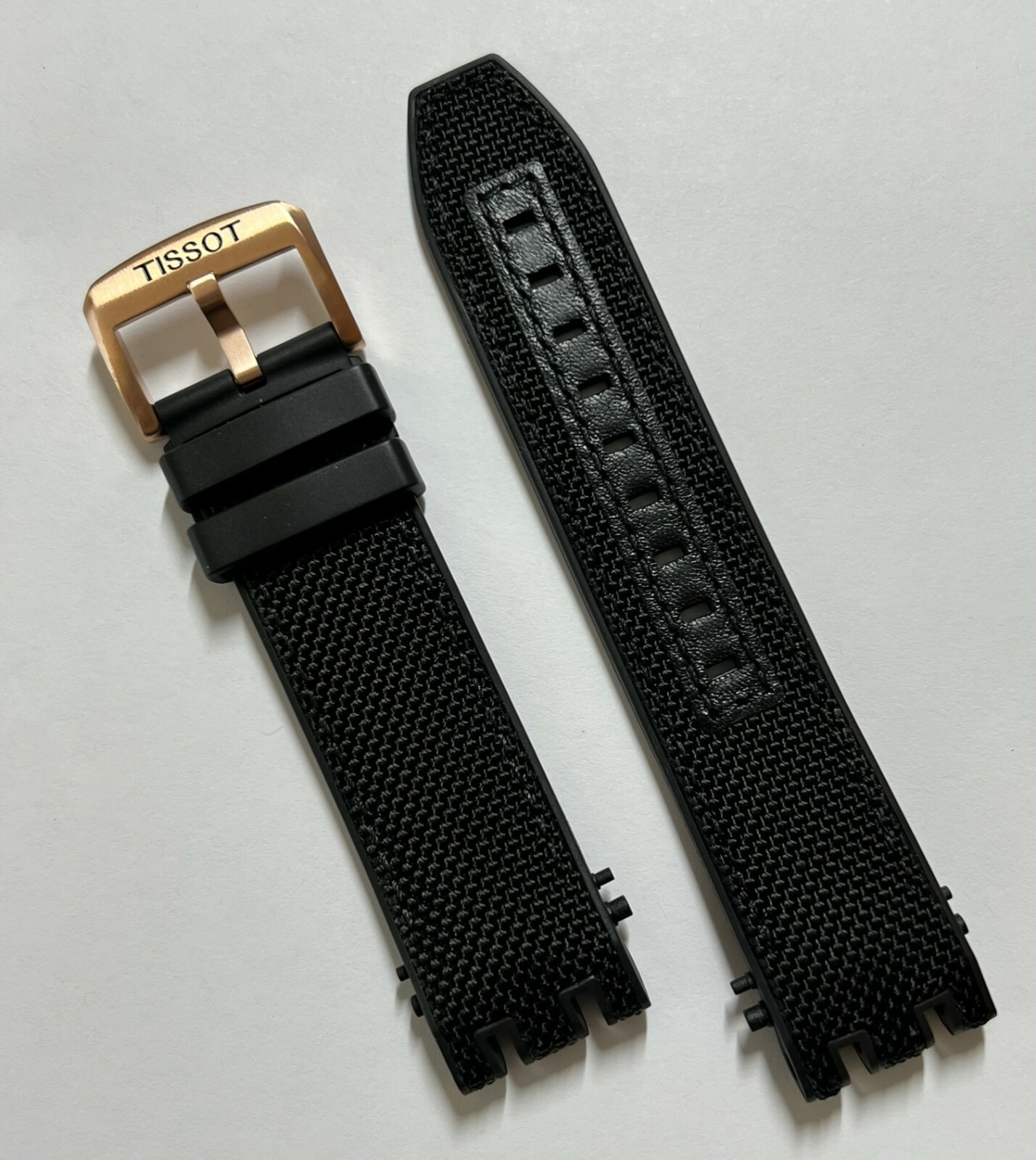 Original Tissot T-Race T115417A T115407A T115427A Black Rubber Watch ...