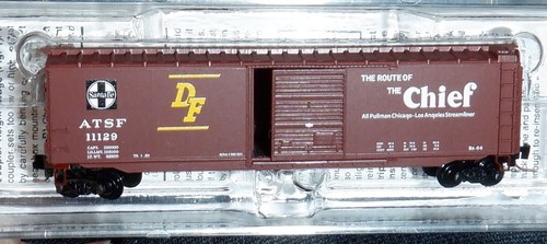 Micro-Trains Z-Scale - Santa Fe 50' Box Car #11129 - 50500412 | eBay