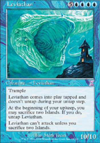 Leviathan ~ Lightly Played Timeshifted MTG Magic UltimateMTG Blue Card ...