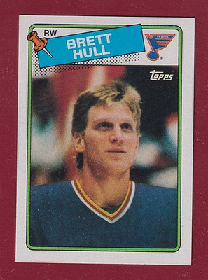 1988-89 Topps #66 Brett Hull Rookie - St. Louis Blues - 385🔥🏒🔥 | eBay