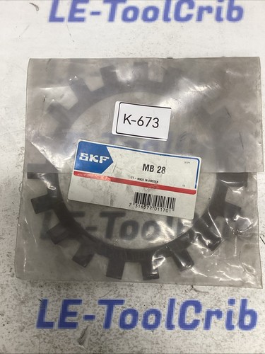 SKF MB 28 Steel Lockwasher, 140mm Shaft Diameter, 2mm Thick K-673 | eBay