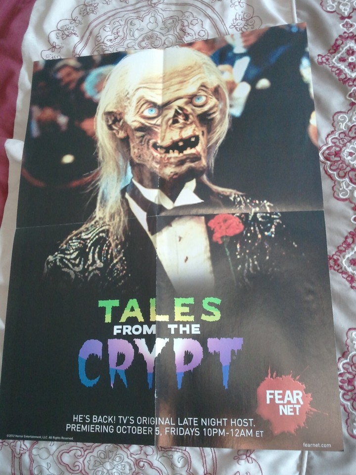 Tales from the Crypt Poster # 8 Crypt Keeper is BACK! Classic HBO TV ...