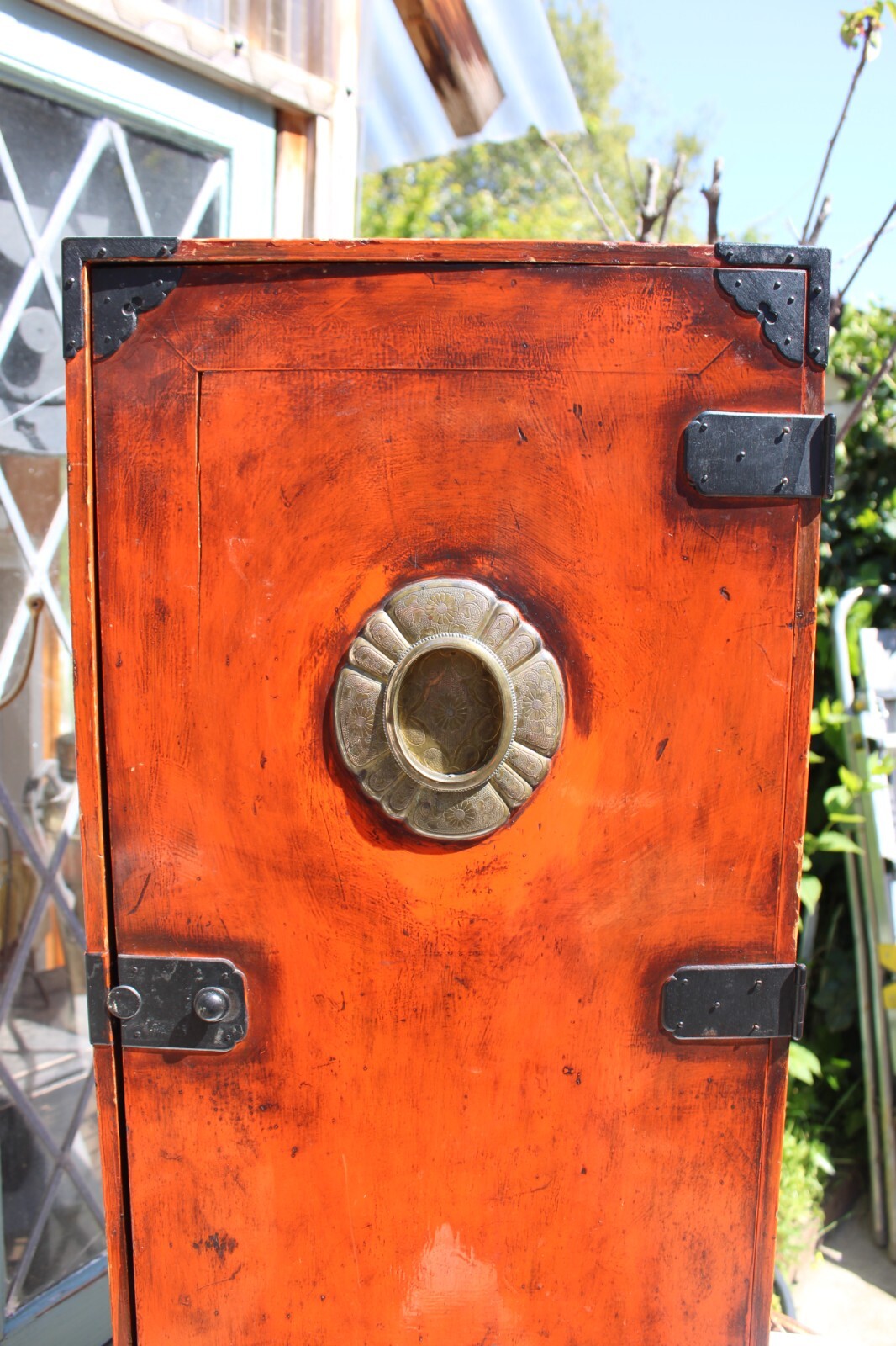 Antique Japanese Edo Era Early 1800's Gyosho Bako Peddler's Tansu Chest ...