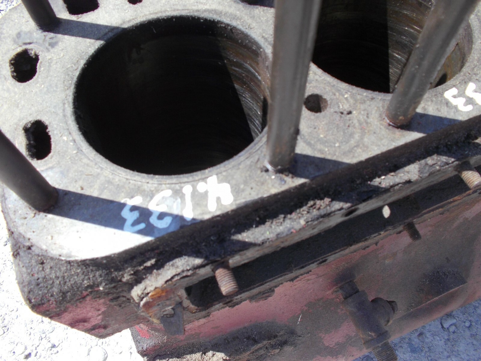 Farmall 400 450 Super M SM SMTA MTA tractor original IH C264 engine ...