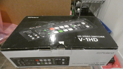 New Roland HD Video Switcher V-1HD 1080p 1080i 720p Portable Compact ...
