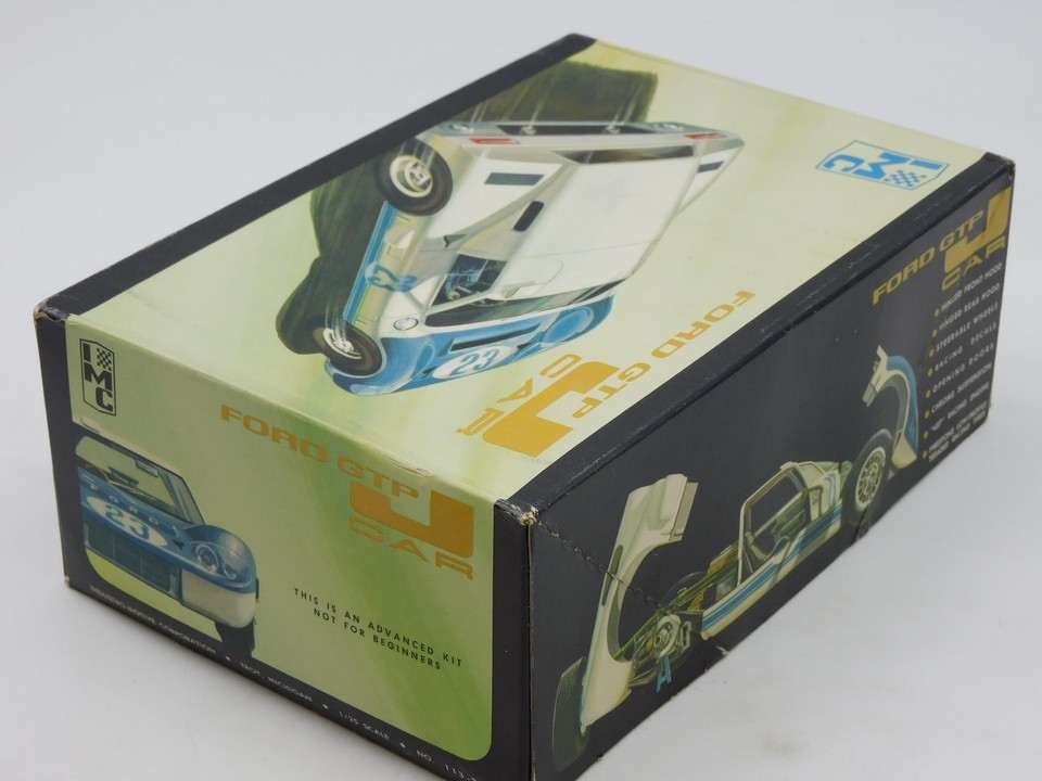 IMC Ford J Car JTP 1/25 Vintage Plastic Kit 113-200 W/ Box | eBay